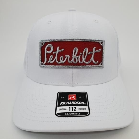 Accessories | Retro 8s Peterbilt Embroidered Patch Richardson 112 ...